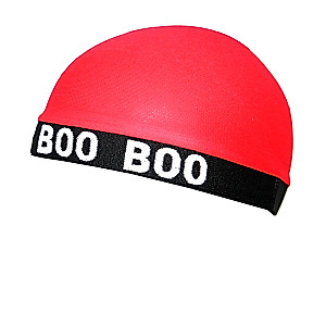 Dream World Booboo Stocking Wave Cap (4 Packs)-Wire Elastic Band (Multi Color)