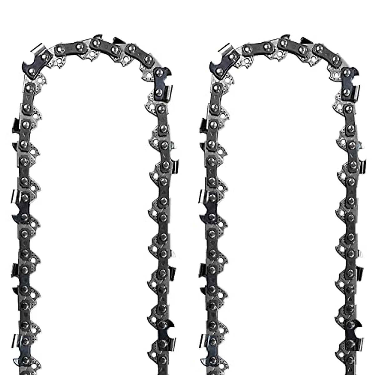 Opuladuo 10 Inch Pole Saw Chain for Harbor Freight Atlas 56934, 10" Polesaw Chain for Makita EY401MP EY2650H25H, Chainsaw Chain for Poulan PLN1510 and Echo Models - 3/8" - .050" - 39 Drive Links