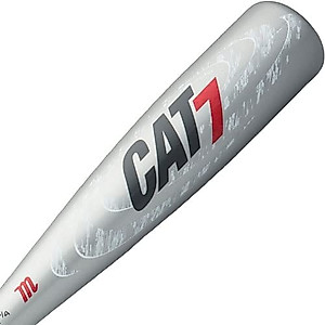 Marucci CAT7 Silver -10 USSSA Senior League Baseball Bat, 2 3/4" Barrel, 30"/ 20 oz