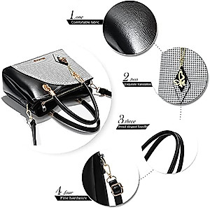 SiMYEER Purses and Handbags Top Handle Satchel Shoulder Bags Messenger Tote Bag for Ladies