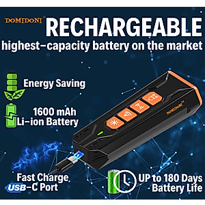 2024 Dog Bark Deterrent Device - Anti-Bark Devices for Dogs, No More Barks Dog Training Tool (Black)