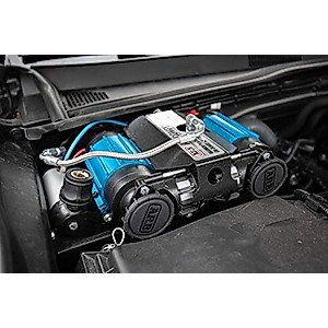 ARB CKMTA12 '12V' On-Board Twin High Performance Air Compressor, Ideal for Air Lockers Locking Differentials, Tire Inflator, Air Horn, Air Tools and Pneumatic Tools.