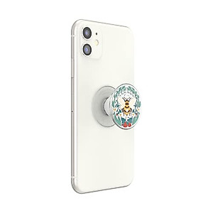 PopSockets Plant-Based Phone Grip with Expanding Kickstand, Eco-Friendly PopSockets for Phone - Translucent Bee Boho