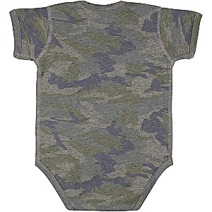 inktastic My Pop Pop Loves Me Dinosaur Baby Bodysuit 6 Months Vintage Camo 26985