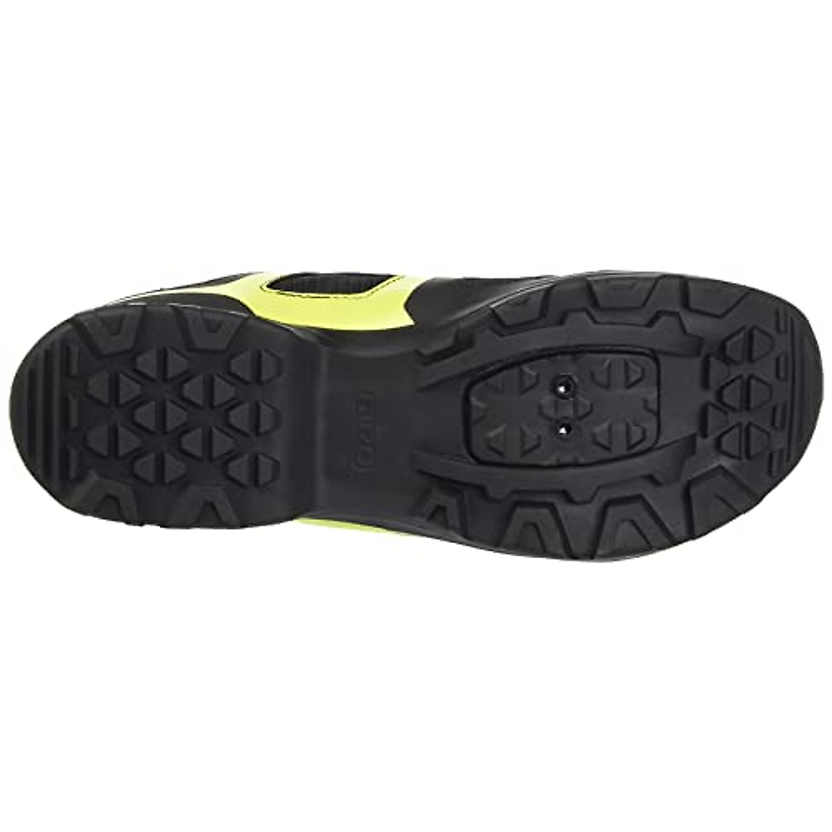 Giro Berm Cycling Shoe - Men's Black/Citron Green 47
