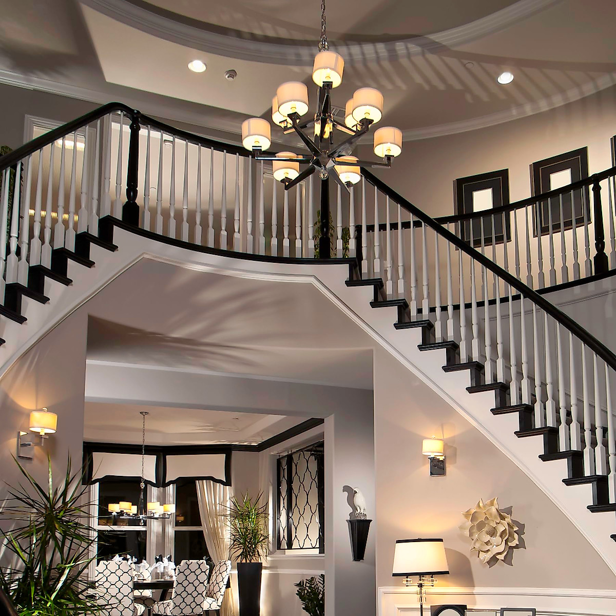 Feit Electric Candelabra LED Light Bulbs, Dimmable, 40W Equivalent, E12 Base, 5000K Daylight White, Vintage B10 Filament Candle Light Bulb for Chandelier, BPCFC40950CAFIL/4/RP, 4 Pack