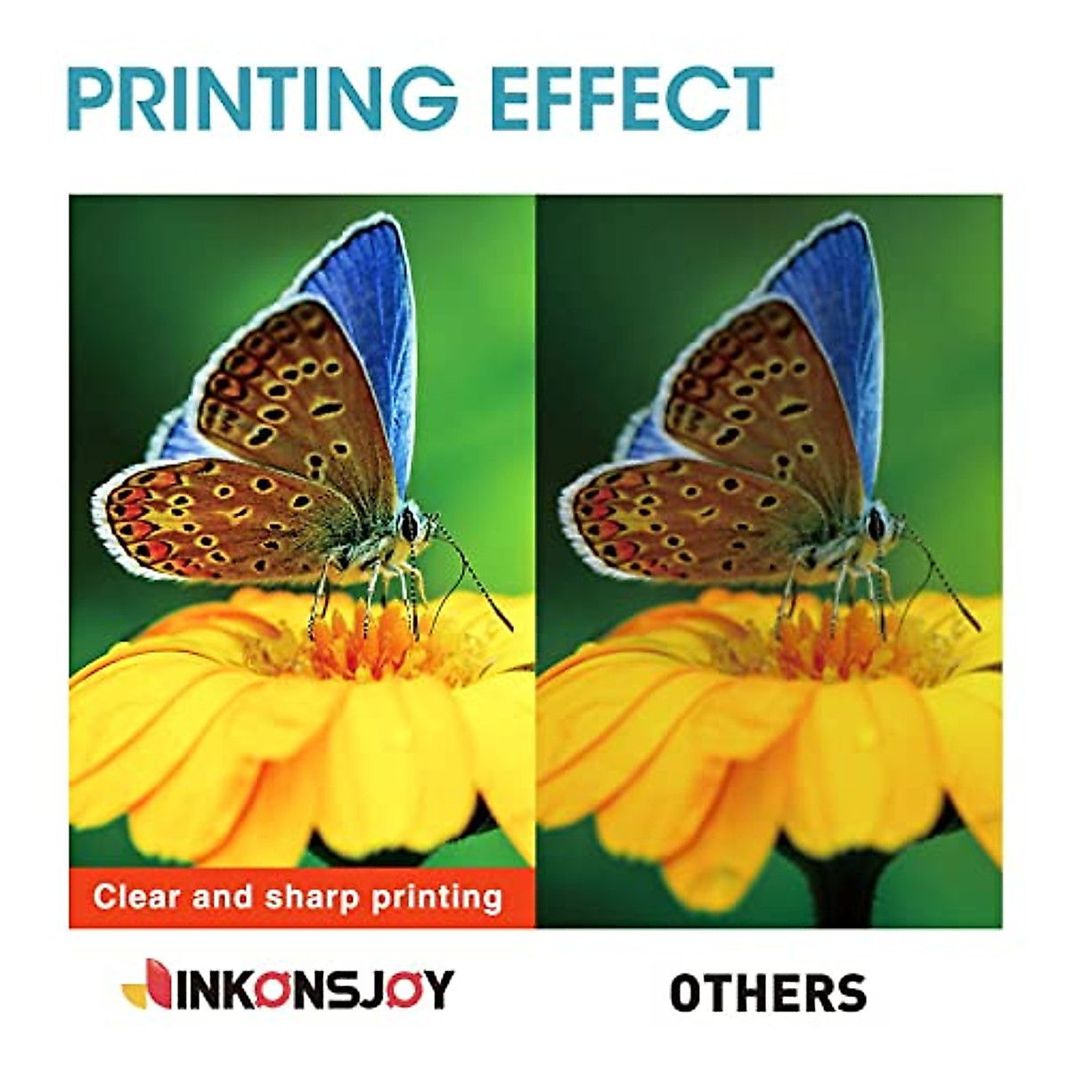 INKONSJOY Remanufactured 67XL Ink Cartridges Black/Color Combo Pack -67 Ink Cartridge for DeskJet 2700 2725 2752 2755 2732 Plus 4100 4152 4155 4140 Envy 6000 6055 6052 Pro 6400 452 6455 Replacement