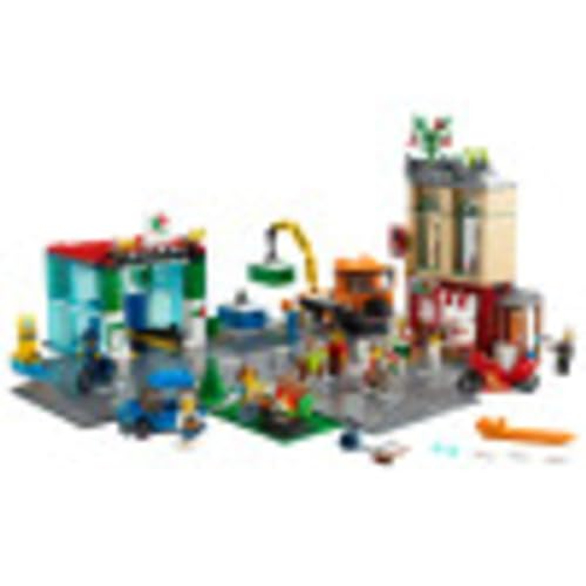 LEGO City Town Center 60292 Building Kit; Cool Building Toy for Kids, New 2021 (790 Pieces)