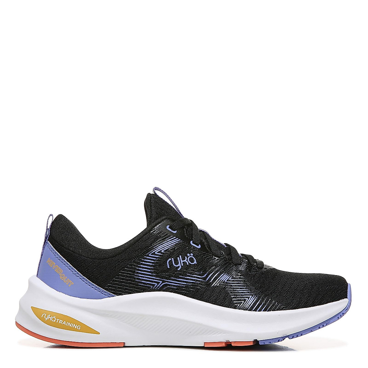 Ryka Women's Never Quit Training Shoe Black 8 M