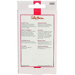 Sally Hansen Advanced Hard As Nails Natural Tint 0.45 Ounce (13.3ml) (2 Pack)