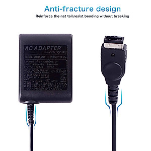 Charger for Gameboy Advance SP, AC Power Adapter Charging Cable Cord for Nintendo DS and Gameboy Advance SP (GBA SP) 5.2V 450mA