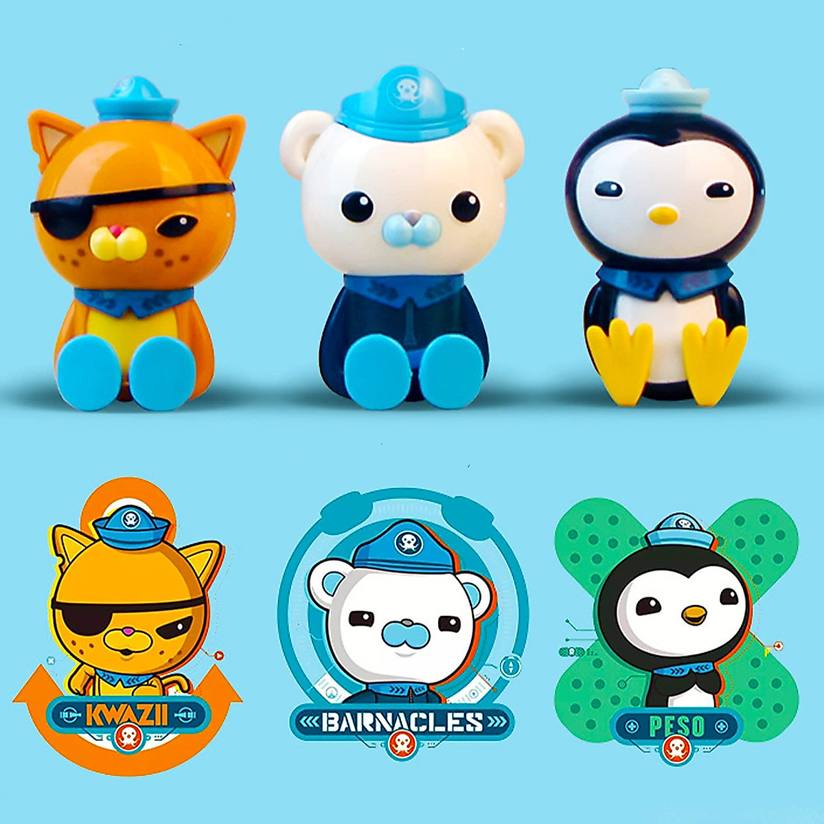 Crasoldiers GUP Toy, 3Pcs GUP Racers Vehicle Rescue Ship Pull Back,Gup-A|Gup-B|Gup-E, Gup Speeder Includes 3 Vehicle and 3 Figure for Boys Girls Christmas Birthday Gifts (with Gift Box)