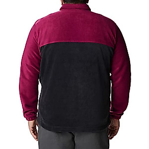 Columbia Men's Steens Mountain Full Zip 2.0, Red Onion/Black, Large
