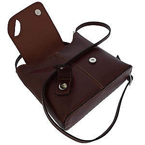 Fioretta Italian Genuine Leather Crossbody Shoulder Bag Handbag For Women