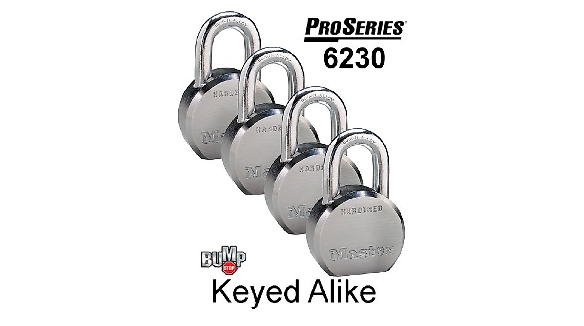 Master Lock High Security Padlocks with BumpStop Technology