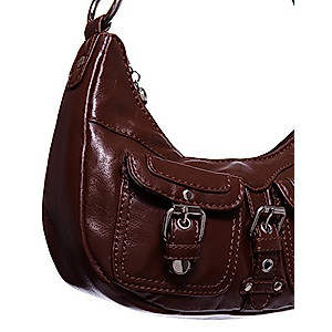 Handbags For All Silver Studded Hobo women handbag Shoulder Handbag