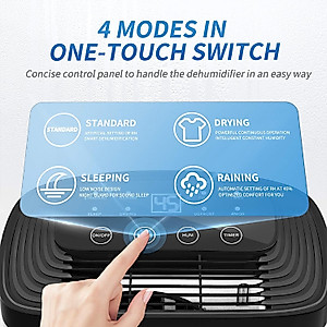 AIRPLUS 1,500 Sq. Ft 30 Pints Dehumidifier for Home and Basements with Drain Hose(AP1907)