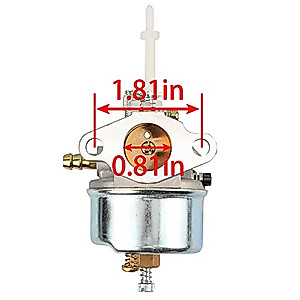 partszen 632371 632379 Carburetor for Tecumseh H50 HSK50 H60 HSK60 H70 HSK70 for Toro 38510 38513 38063 38065 38062 38050 38040 38072 38073 Snow Blower Thrower Replaces 632371A 632379A