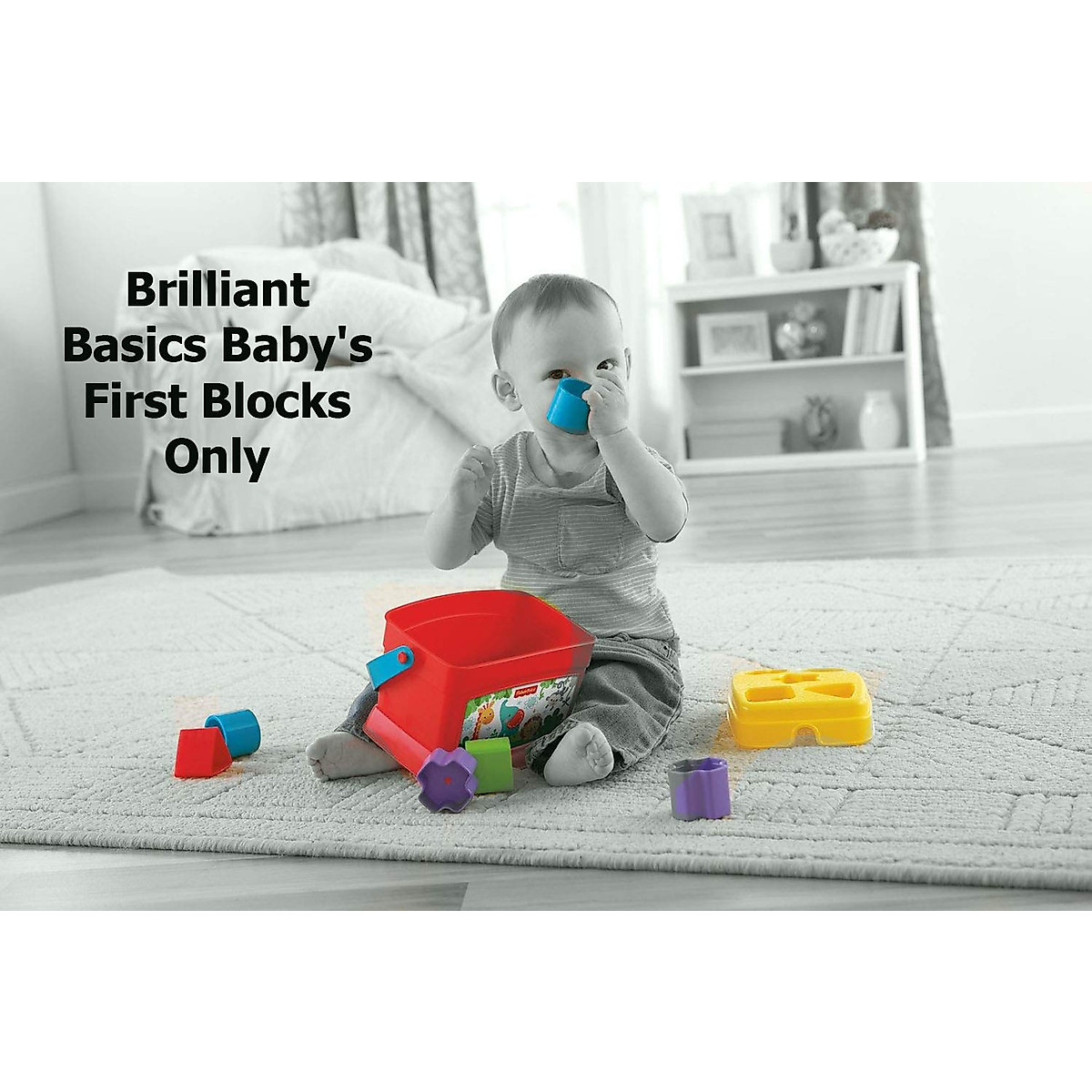 Fisher-Price Brilliant Basics Baby's First Blocks