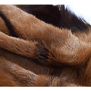 Natural Tanned Sheep Skin Antelope Fur Goat Hide Pelts Skin Springbok Fur Hide Pelt Rug Taxidermy Hunting Trophy and Fur Plush Fur Clothing Liner Bag Accessories 1PCS (16X16IN)