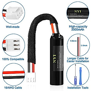 NYI [Upgraded 3500mAh] Replacement Battery for Harman Kardon Onyx Studio 1/2/ 3/4 Wireless Bluetooth Speaker