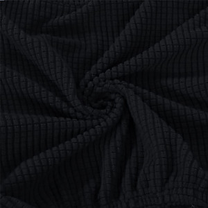 Sunnyway Stretchable Office Chair Seat Cover 2 Pack, Elastic Desk Chair Cover Washable Computer Chair Slipcover Protective Spandex Seat Cushion Cover