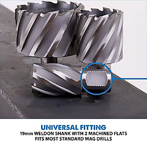 Evolution CC26MS 26mm Diameter x 1-Inch Depth of Cut Cyclone High Speed Steel Annular Cutter