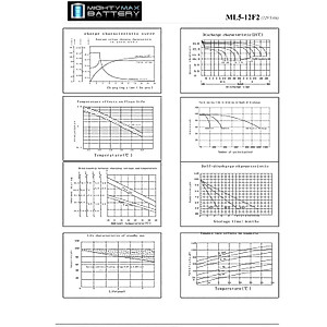 Mighty Max Battery 12V 5Ah F2 SLA Replacement Battery for Razor E100 Red 13111260-2 Pack
