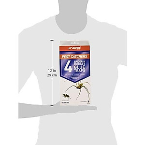J T Eaton 646437141239 JT Eaton 844 Pest Catchers Large Spider and Cricket Size Attractant Sc