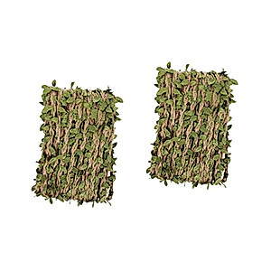 OSALADI 2 Rolls Simulated Rope and Rattan Braid Accessories Jungle Leaves Plant Gifts Natural Jute Twine Plants Gifts Decorative Jute Simulated Rope for Kindergarten Decorative Rope