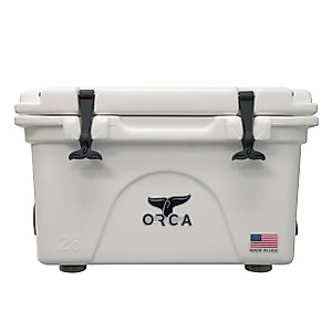 ORCA BW0260ORCORCA Cooler, 26-Quart, White, Aluminum