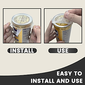 MIMORE Lid Cover for Bar Keepers Friend Cleanser 12oz & 21oz - 2 Pack Silicone Cap Compatible with Bar Keepers Friend Lid Cover Cleanser & Polish