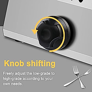 6L Commercial Deep Fryer Stainless Steel Countertop Fryers With Baskets French Fry Restaurant Kitchen Equipment For Fries Turkey, Commercial And Home Use