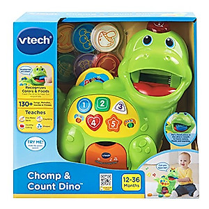 VTech Chomp and Count Dino, Green