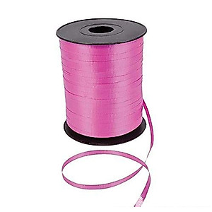 GIFTEXPRESS® 500 Yards Pink Curling Ribbon/Balloon Ribbon/Balloon Strings/Gift Wrapping Ribbons/Holiday Gift Supplies