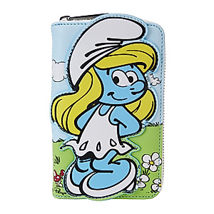 Loungefly The Smurfs Smurfette Zip Around Wallet