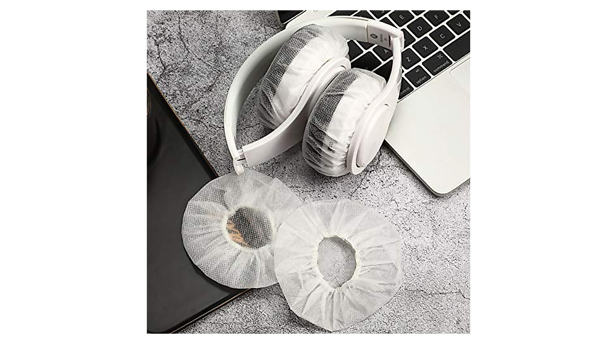 Sanitary Disposable Headphone Covers - 200 Pieces