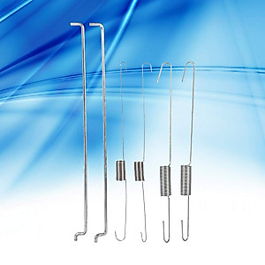 NestNiche Throttle Return Springs, Throttle Control Return Governor Linkage Spring Rod, Replaces for GX120 GX140 GX160 GX200