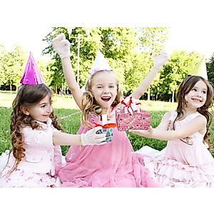 6 Pieces Happy Birthday Wrapping Paper for Kids Boys Girls, Cute Cartoon Design Gift Wrap Paper Sheets, Folded Flat Gift Wrapping Paper 20x 28 inches per Sheet in 3 Different Patterns