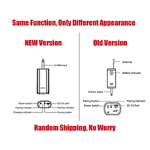 UHF Wireless Instruments Saxophone Microphone, with Receiver Detachable Clip, Universal for Speaker Professional Musical Orchestra Trumpet HiFi Megaphone Voice Amplifier Condenser Mini Mic