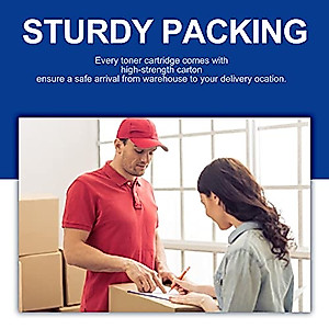 [3,500 Pages High Yield] Compatible TN-760 TN760 Toner Cartridge: Replacement for Brother TN760 Toner MFC-L2710DW MFC-L2750DW HL-L2350DW MFC-L2717DW DCP-L2550DW Printer TN7601PK Toner