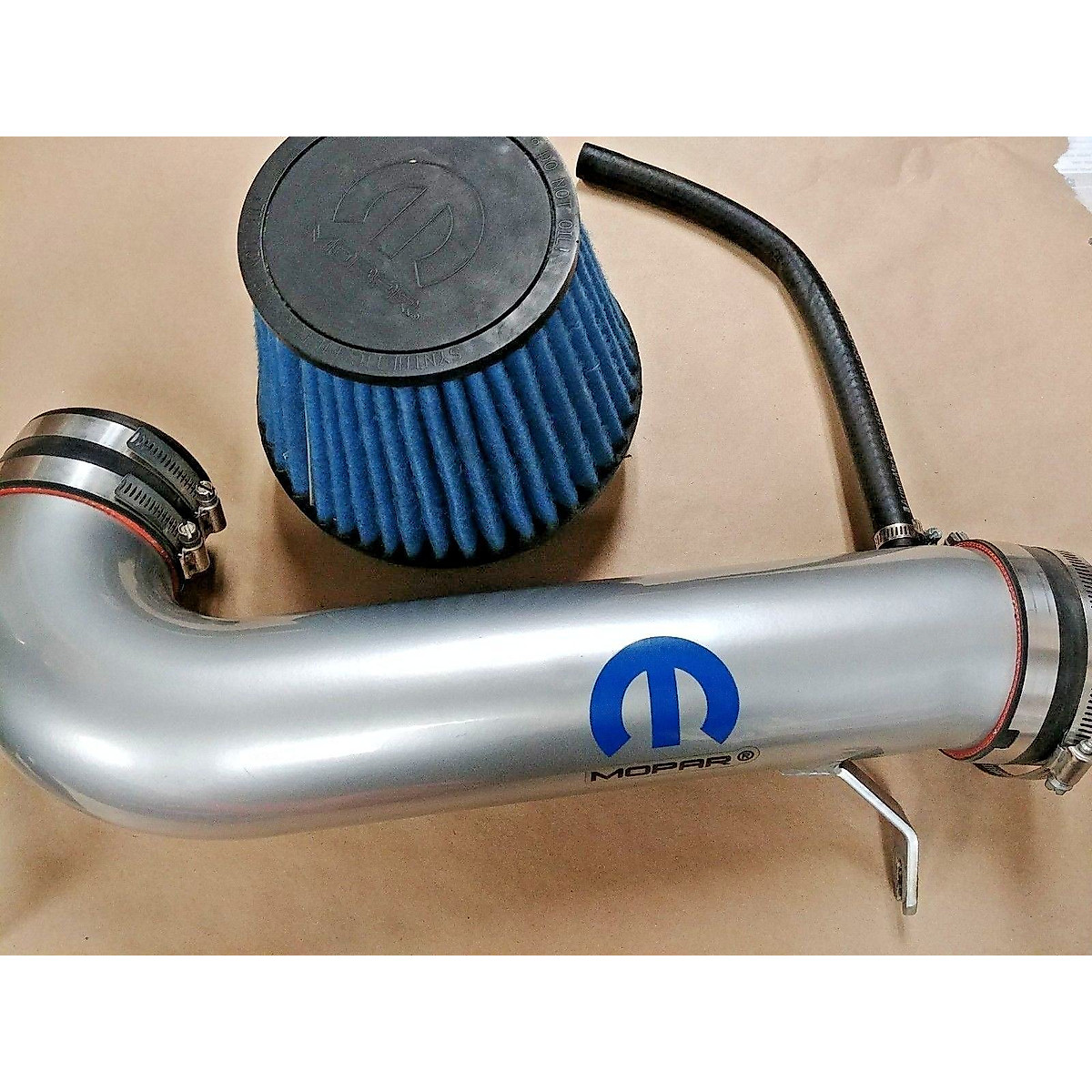 Mopar 77070044AD Cold Air Intake, Blue Filter, Logo, 3 Pack, (Y)