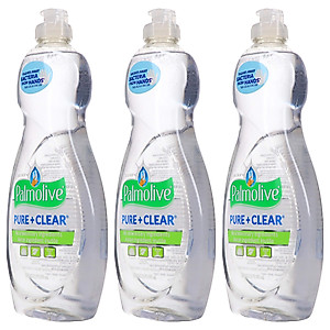 Palmolive Pure plus Clear Ultra Concentrated Dish Liquid, 20 Ounce, Pack of 3