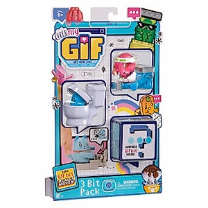 OH! MY GIF, Working Out Doughby Pack - Includes 3 Funny GIFS Brought to Life, Multicolor, Model Number: 24119