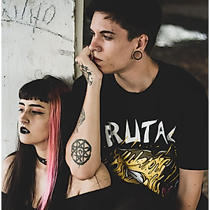 16g Nose Rings Hoops Double Septum Rings Clicker Cartilage Hoop Earring Surgical Steel Nose piercing Hoop Open Stacked Hoop Nose Rings for Women and Men, 8MM, Stainless Steel, no gemstone