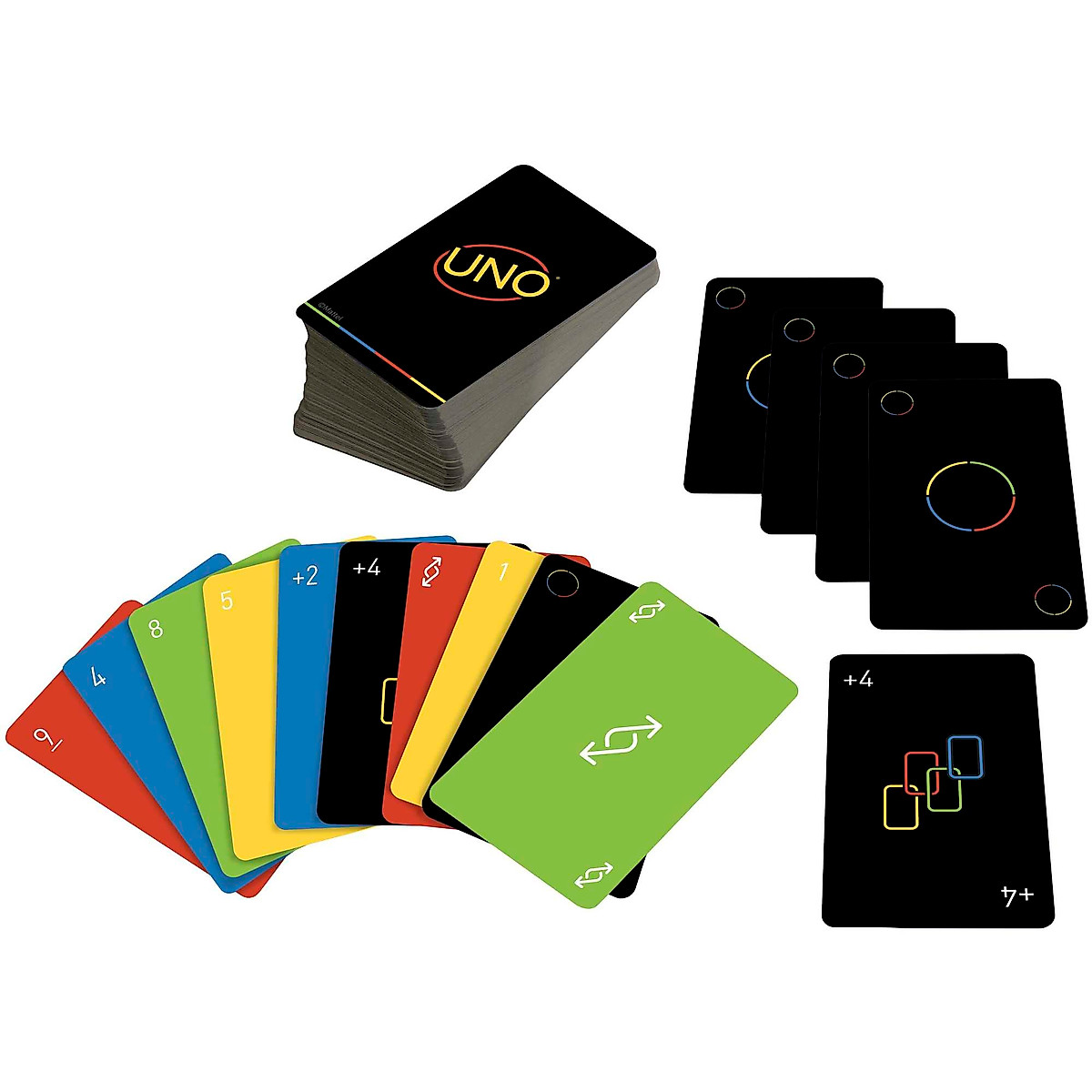Mattel Games ​​UNO Minimalista Card Game for Adults & Teens Unique Collectible Gift Featuring Designer Graphics by Warleson Oliviera