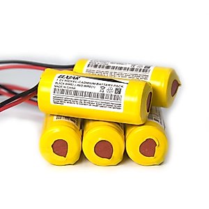 Coonyard (5-Pack) 1.2V 1500mAh 4/5A ELB-0320 Ni-CD Battery Replacement for Lithonia ELB1P2901N ELB1P201NB ELB1P201N2 ELB1210N ELB1P201N ELB-1P201NB Exit Sign Emergency Light