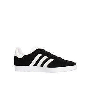 adidas Unisex Gazelle Multisport Outdoor Shoes, Black Core Black White Gold Metallic, 11 US Men