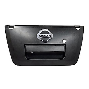 Master Tailgaters Black Tailgate Handle with Backup Camera Replacement for Nissan Frontier (2013-2016) | IP68 Waterproof | HD Camera | Easy to Install