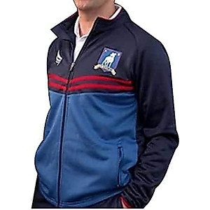 All Jackets Men Ted Lesso Jason Sudekis Brendan Hunt Blue Football Coach Track Suit Jacket (XL) (12)